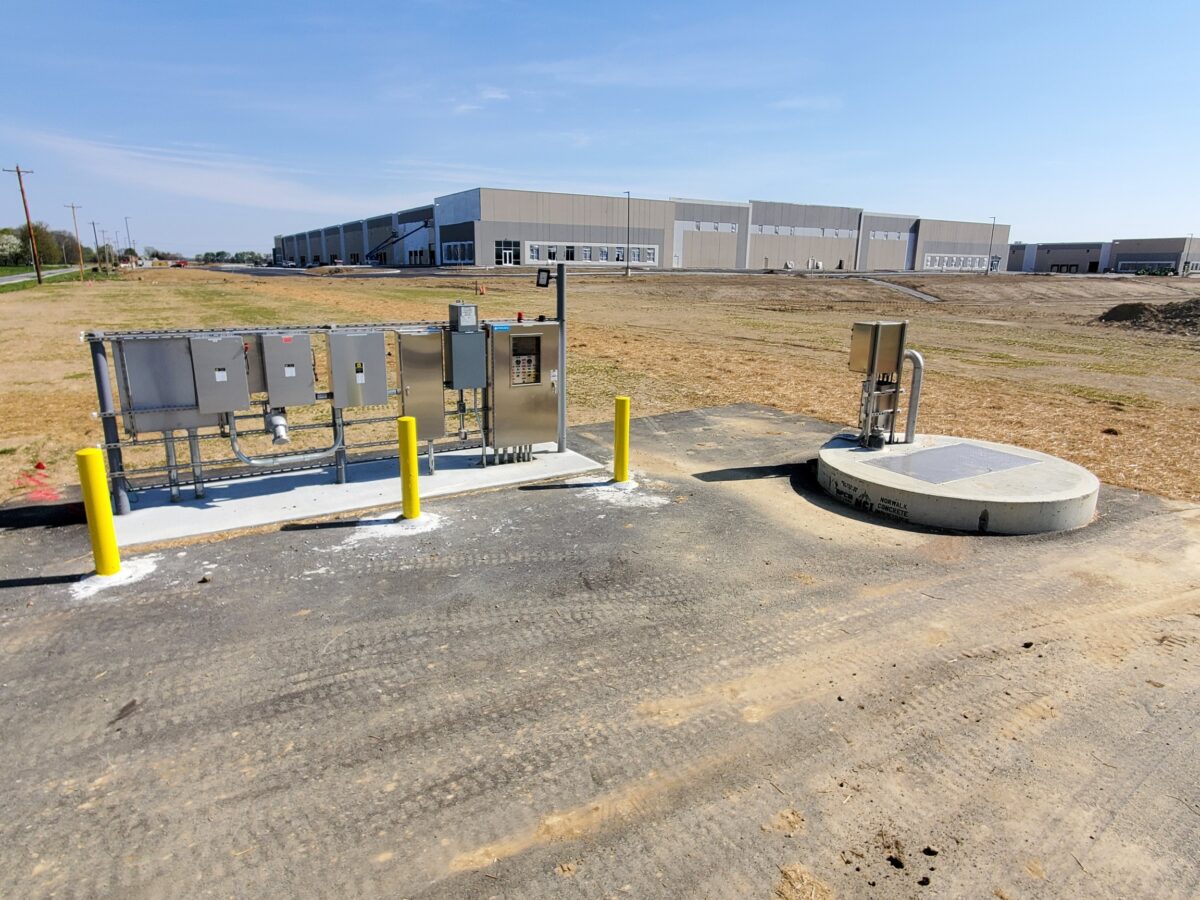 Rager Road Waterline, Sanitary Sewer & Lift Station | V3 Companies