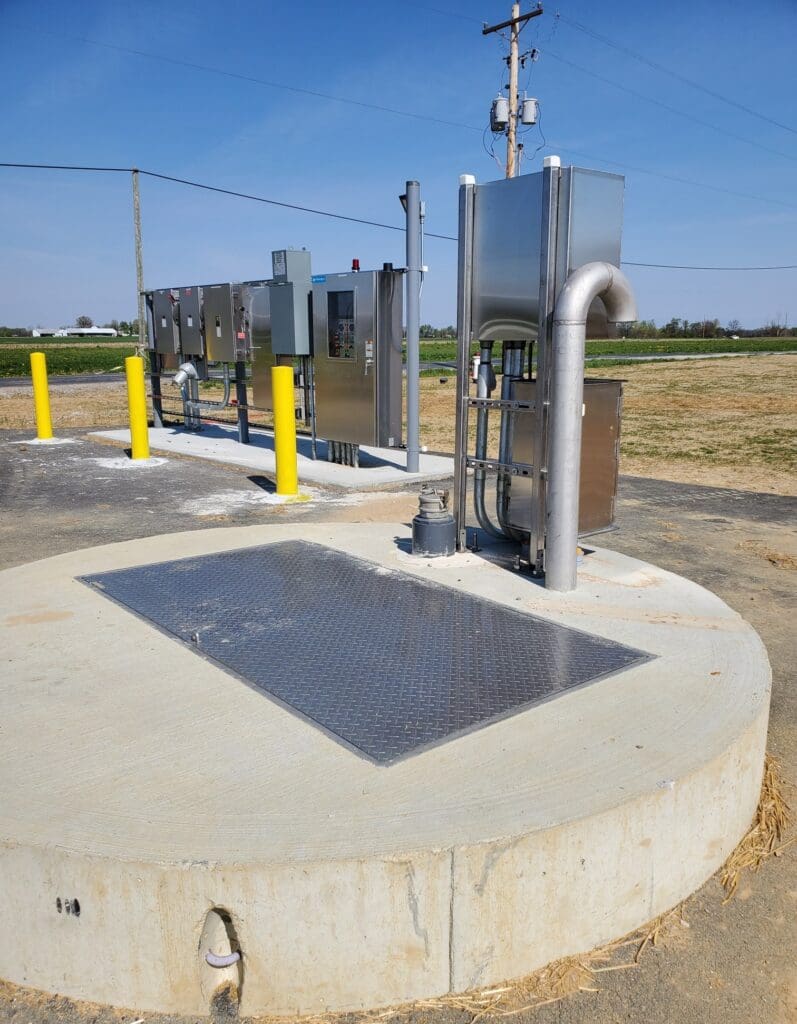 Rager Road Waterline, Sanitary Sewer & Lift Station | V3 Companies