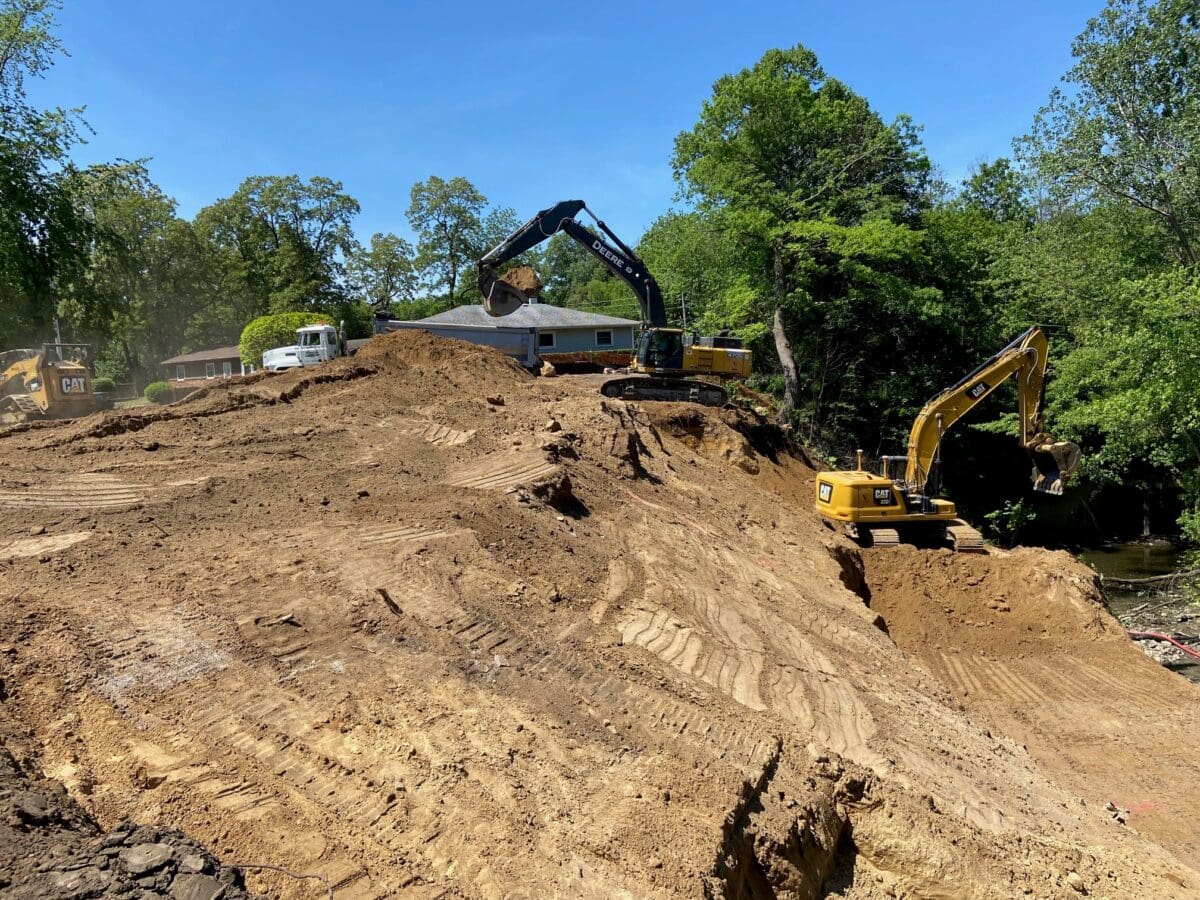 Beach Park Streambank & Bluff Stabilization | V3 Companies