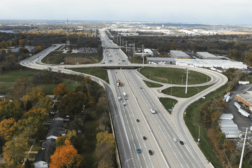 Jane Addams Memorial Tollway (I-90) Reconstruction | V3 Companies