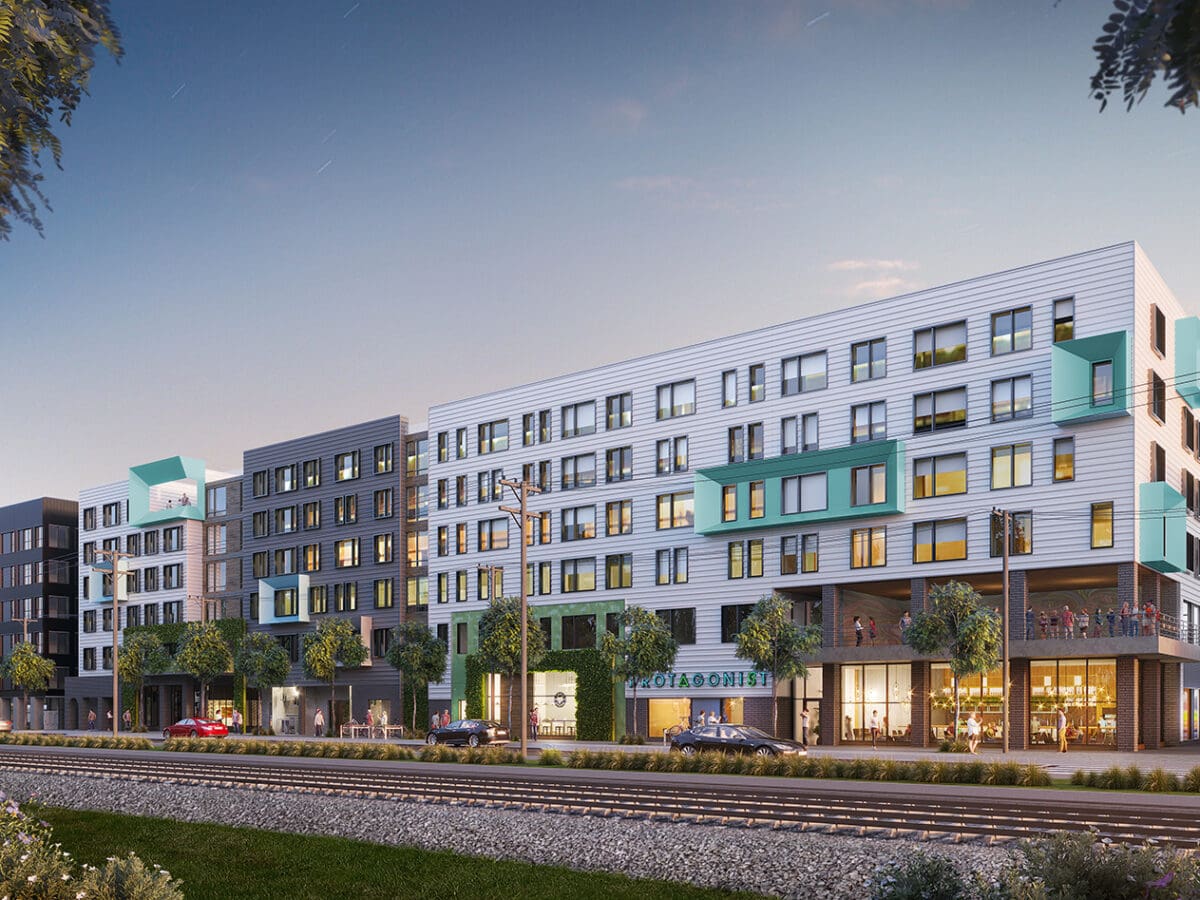 300 S. Tryon Outdoor Terrace Garden | V3 Companies